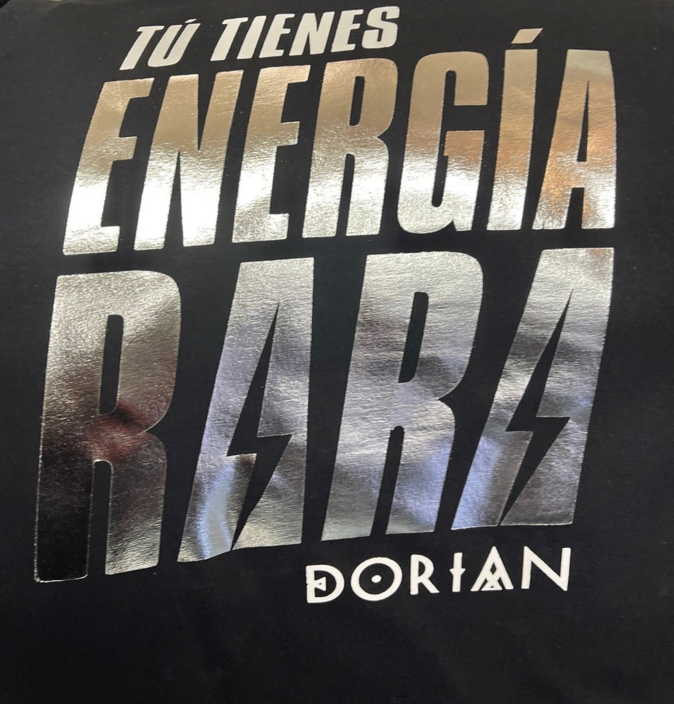 CAMISETA "ENERGÍA RARA" – OFICIAL DORIAN SHOP